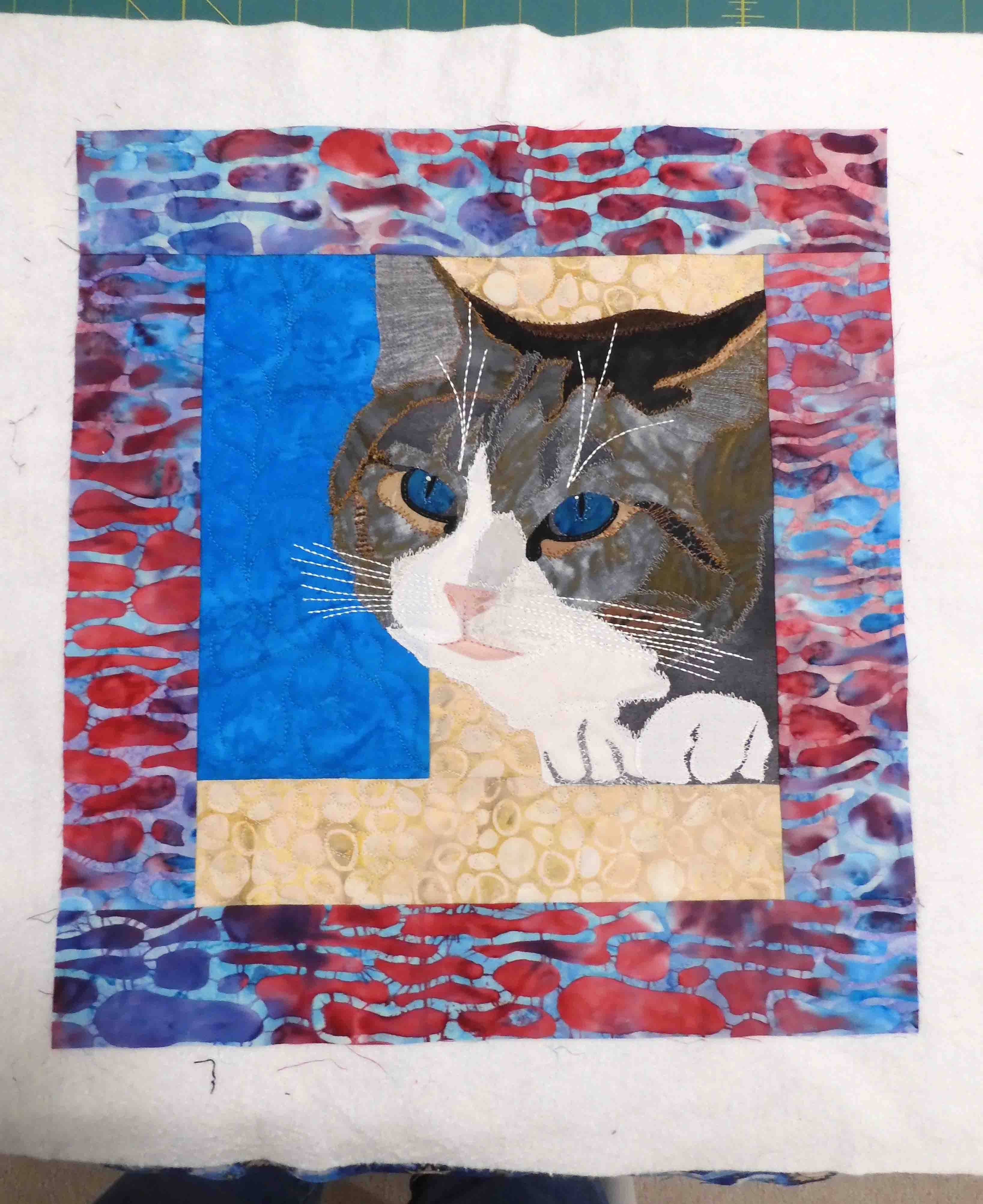 Cat Patches: A Finished Feline