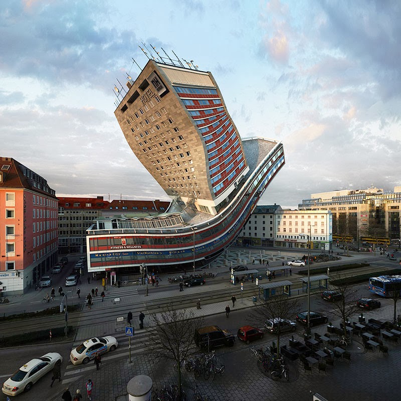 Photographer Víctor Enrich Turns Real Building in Munich Into ...