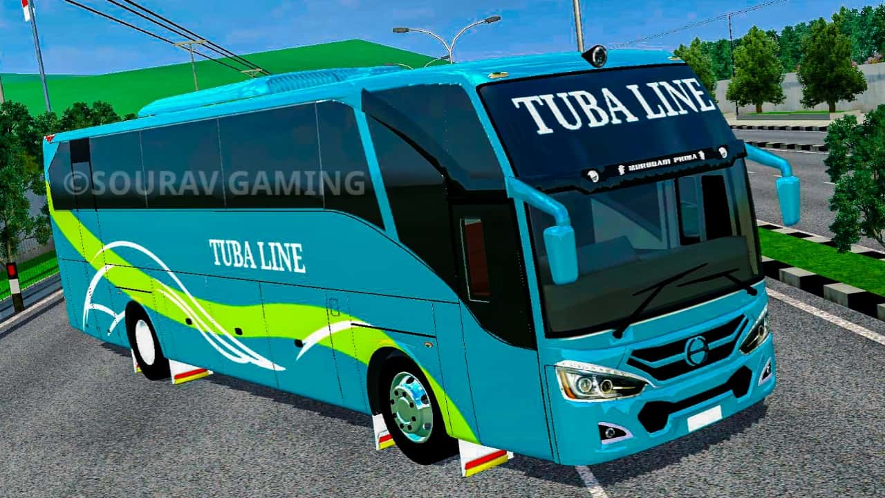 Hino Bus Mod With BD Bus Skin For Bus Simulator Indonesia