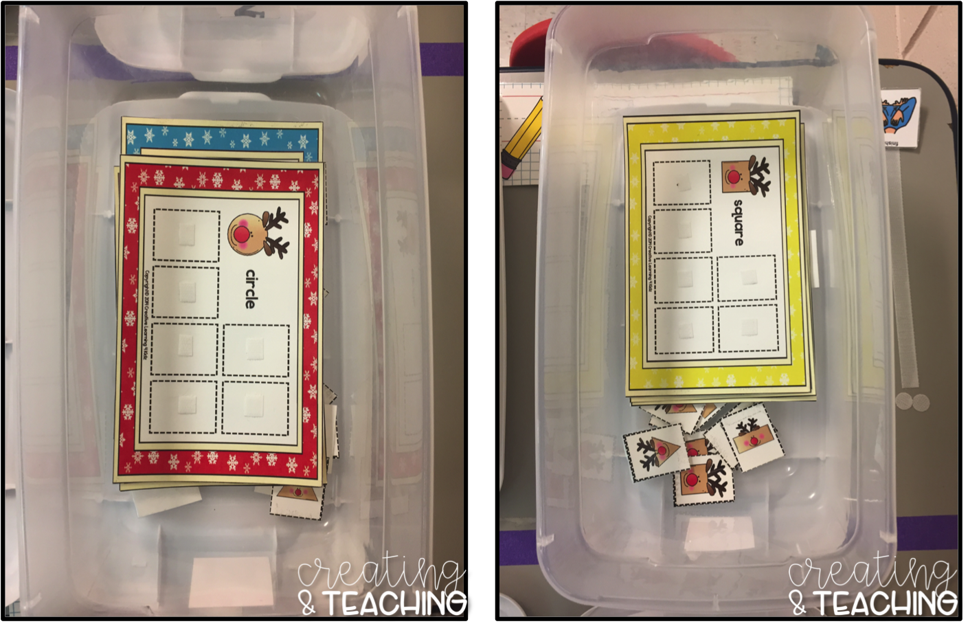 Holiday Workboxes! {Christmas 2017} | creating & teaching