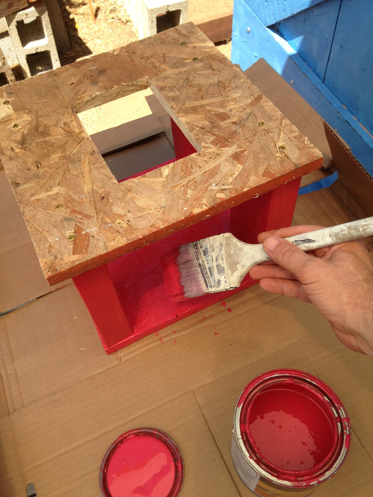 I Built A New Queening Stool