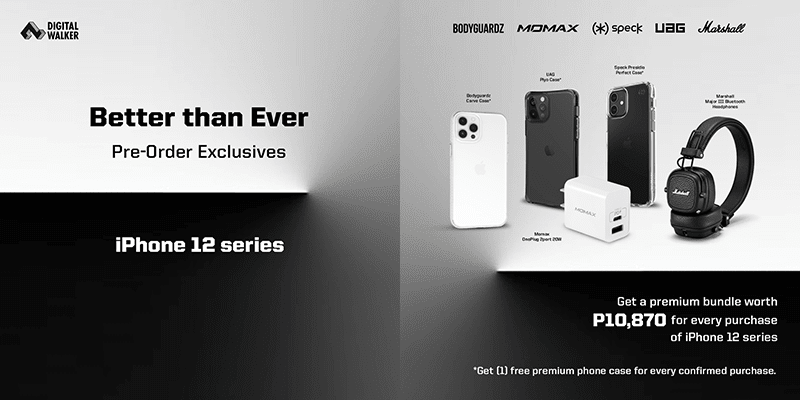You can also pre-order the new iPhone 12 series at Digital Walker with ...
