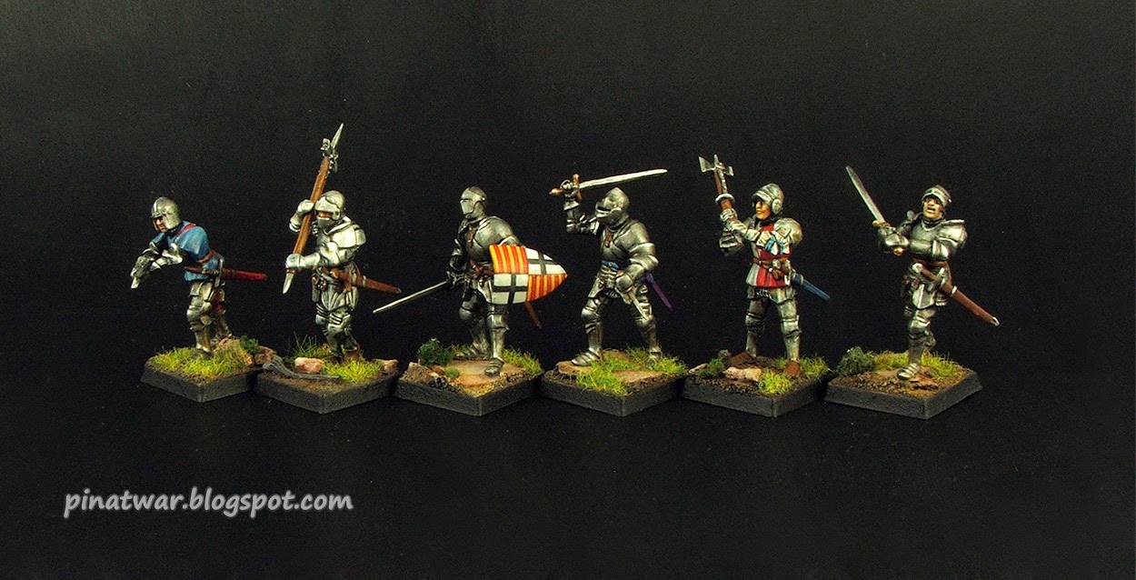PinAtWar: Perry Miniatures Foot Knights 1450-1500 as Knights of ...