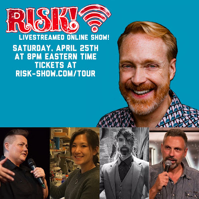 News: Storytelling Show RISK! Announces Fourth Livestream 4/25 @ 8PM