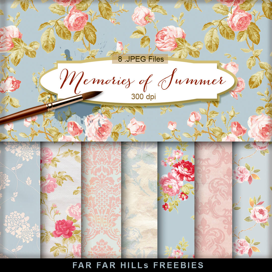 New Freebies Kit of Backgrounds - Memories of Summer:Far Far Hill ...