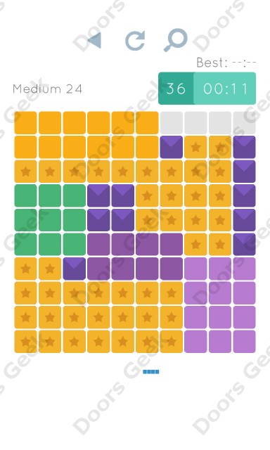 Blocks & Shapes [Medium] Level 24 Solution ~ Doors Geek