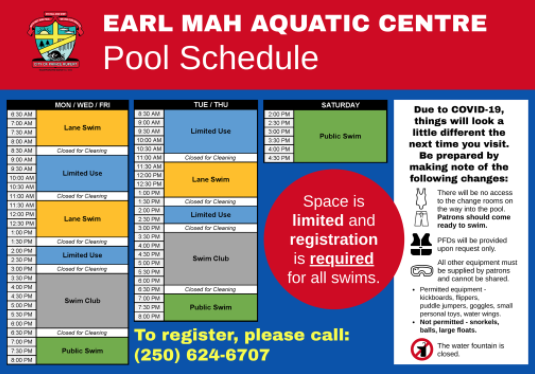 North Coast Review: With Earl Mah Aquatic Centre reservations now being ...
