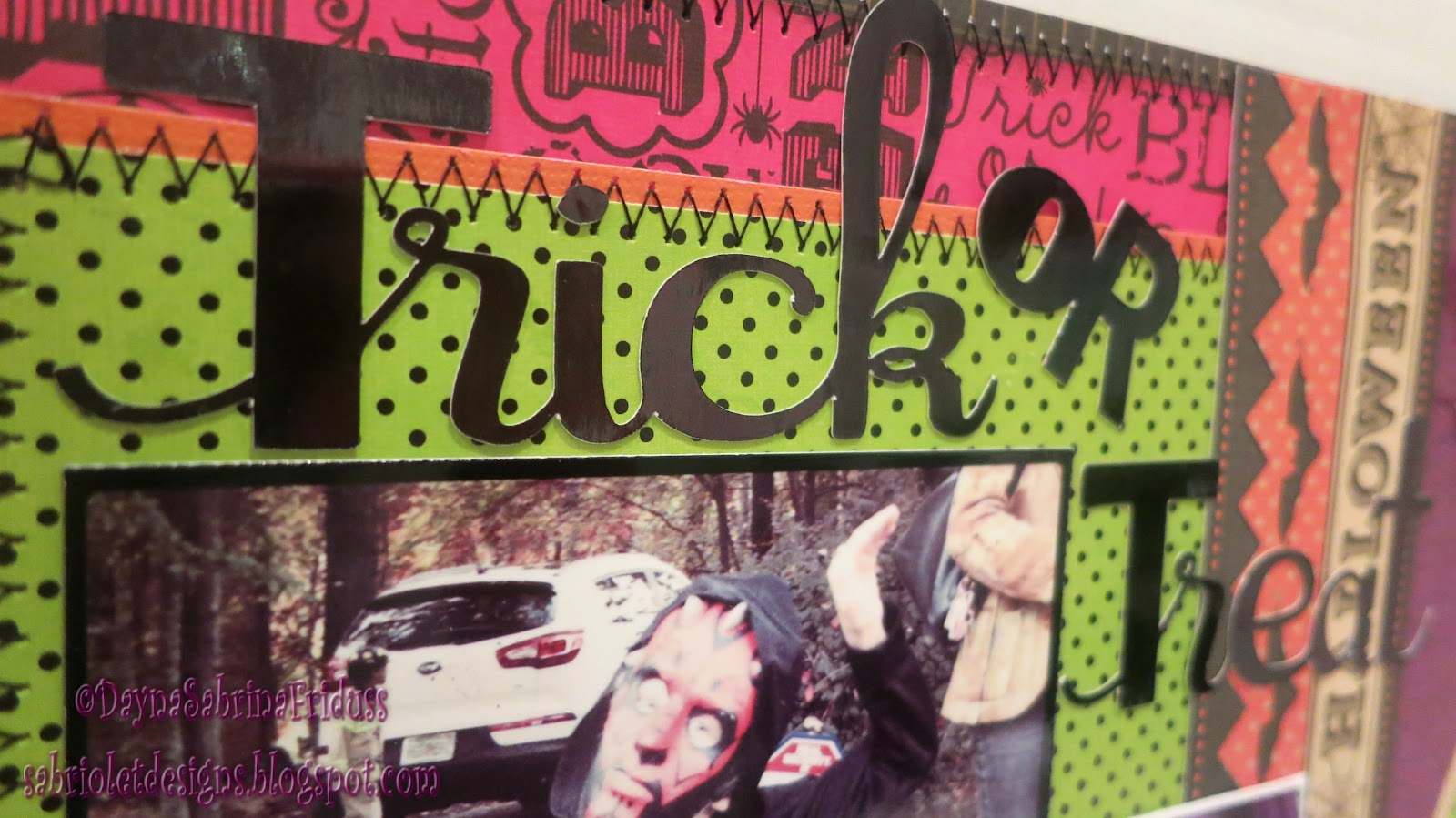 Sabriolet Designs: Trick or Treat featuring DCWV's Bewitched!