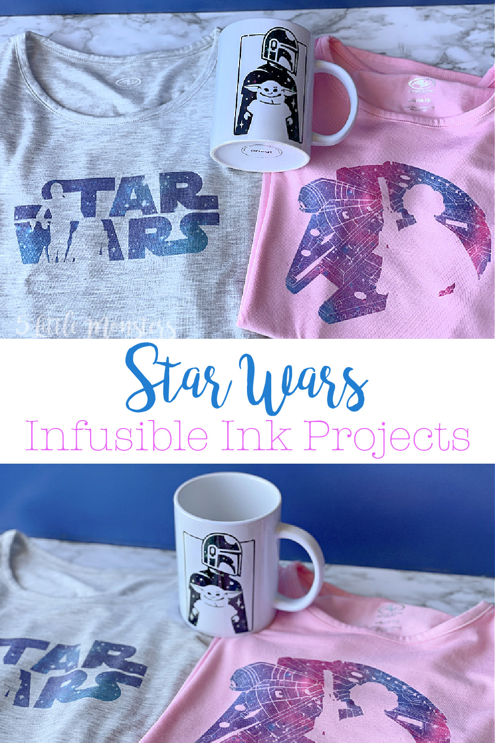5 Little Monsters: Star Wars Infusible Ink Projects