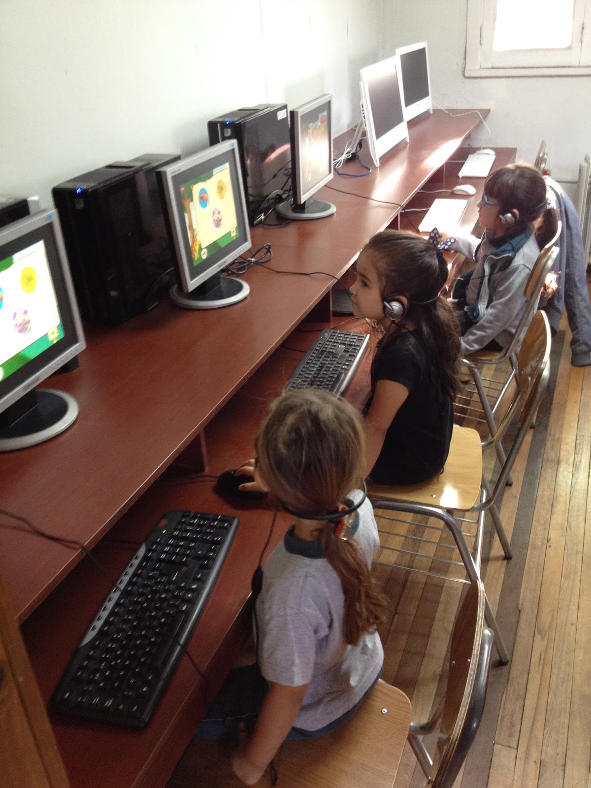 Pre kinder 2017: Clases de computación