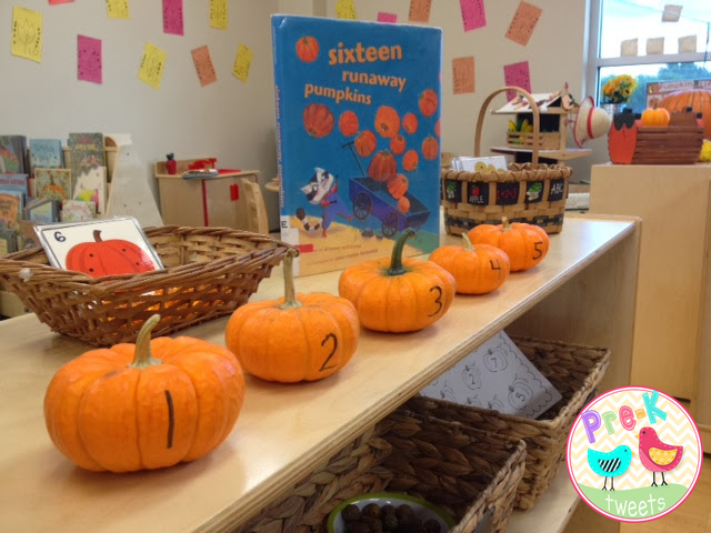 Pre-K Tweets: Learning Centers Blog Hop Series: Math & Manipulatives Center