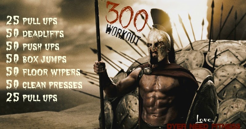 No Fat Jokes Please: Challenge: Spartan 300 Workout... Round Deuce!