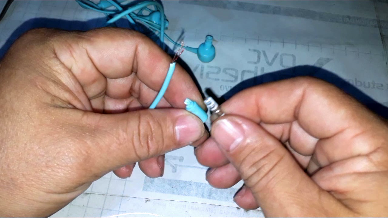 Reparar AURICULARES de 3 cables con Micrófono y plug de 4 pines ...