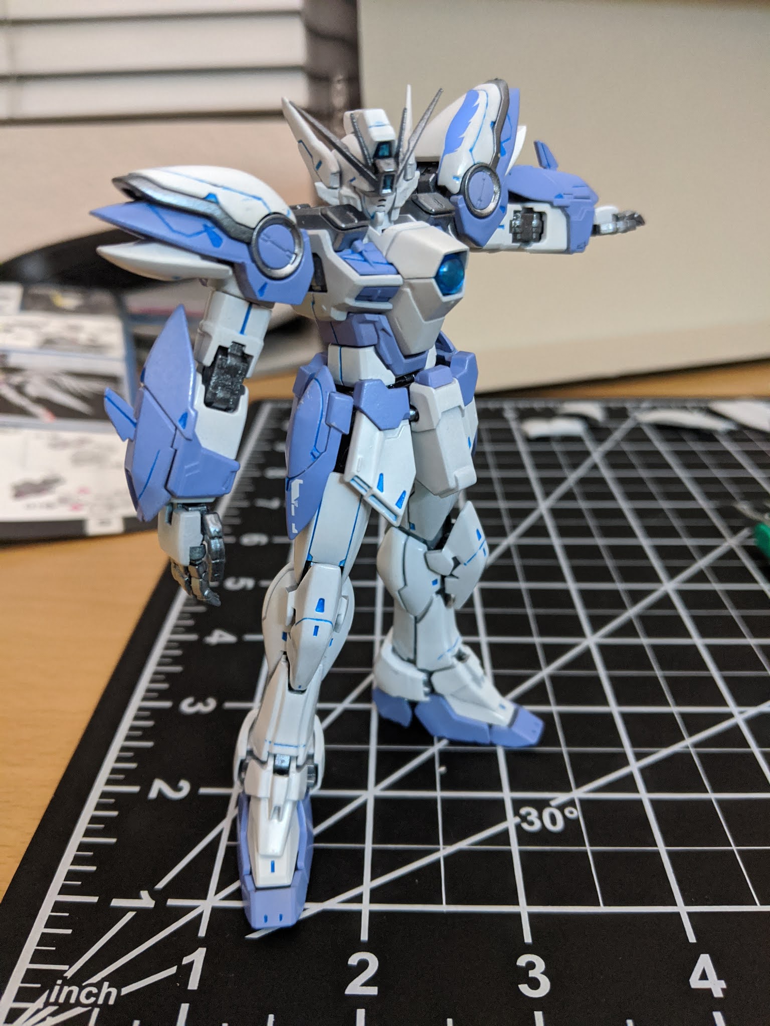 RG Wing Zero Custom - Second time painting! Still pretty new but I ...