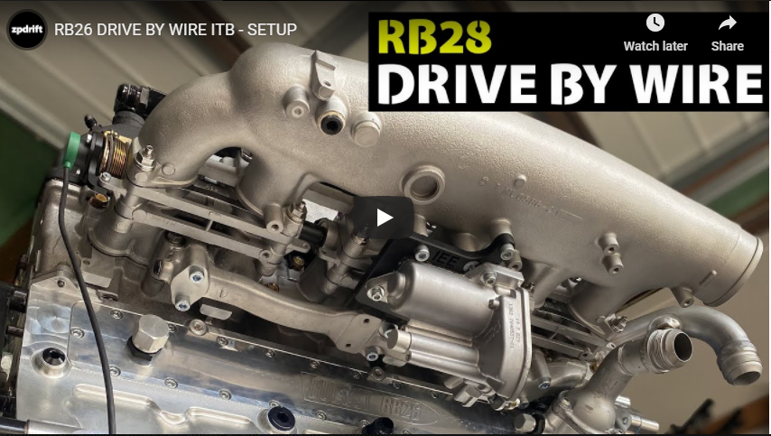RB26dett Drive By Wire for the Individual Throttle Bodies - Nissan ...