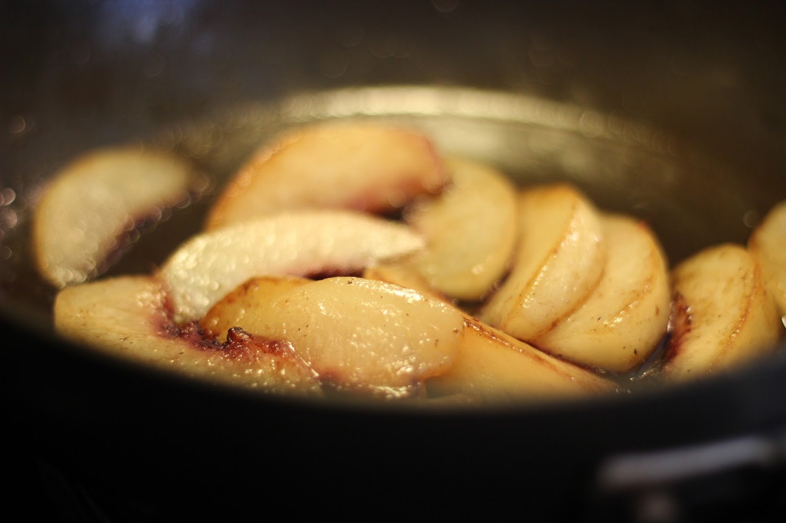 The Viking Chef: Sauteed Peach Salad