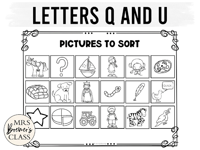 'Love Letters' Q and U...together forever | Mrs. Bremer's Class