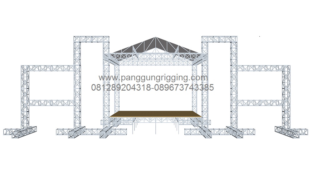 PANGGUNG RIGGING 6m x 8m | Spesialis Tenda Pesta & Tenda Terop ...