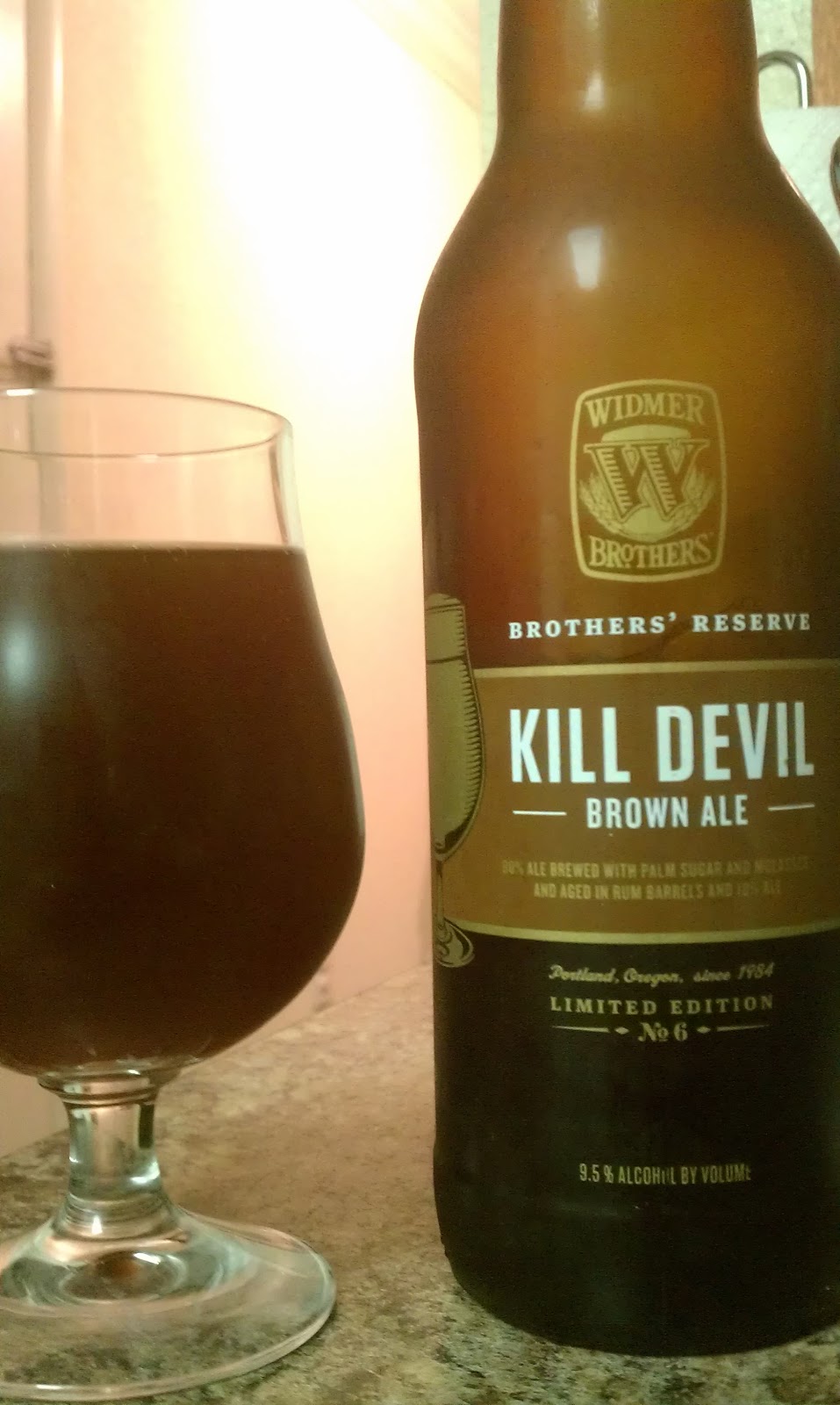 Beer Apostle: Brothers' Reserve: Kill Devil Brown Ale (Widmer Brothers)