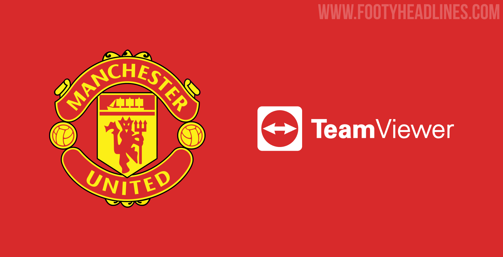 Manchester United Announce TeamViewer Kit Sponsorship Deal - No More ...