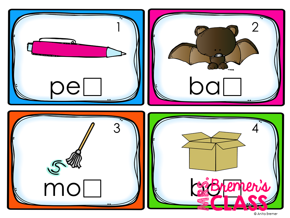 Write the Room Phonics Activities | Mrs. Bremer's Class