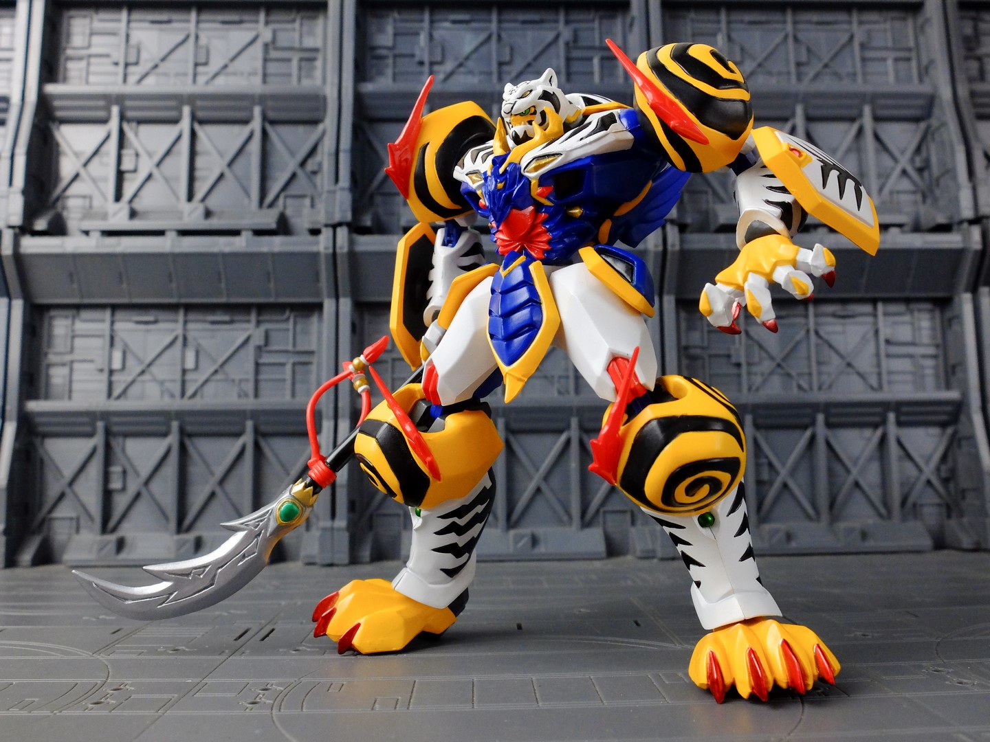 【SRW】機器人大戰OG_虎龍王_電擊HOBBY 誌上限定_KORYUOH - shofan的創作 - 巴哈姆特