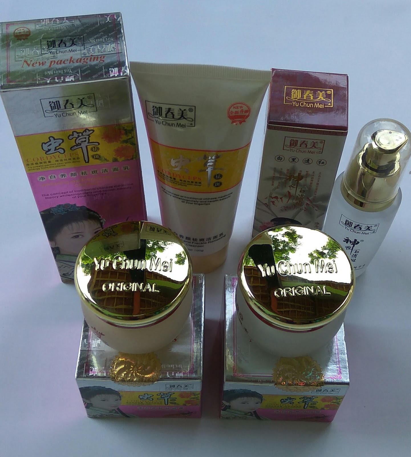 Harga Kosmetik Dan Pelangsing: Harga Cream Yu Chun Mei Cordyceps