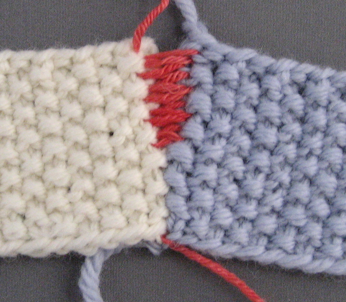 Arenda Holladay: Seaming Seed Stitch