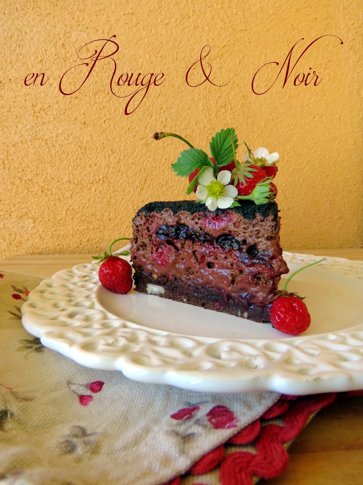 J'en reprendrai bien un bout...: En Rouge & Noir