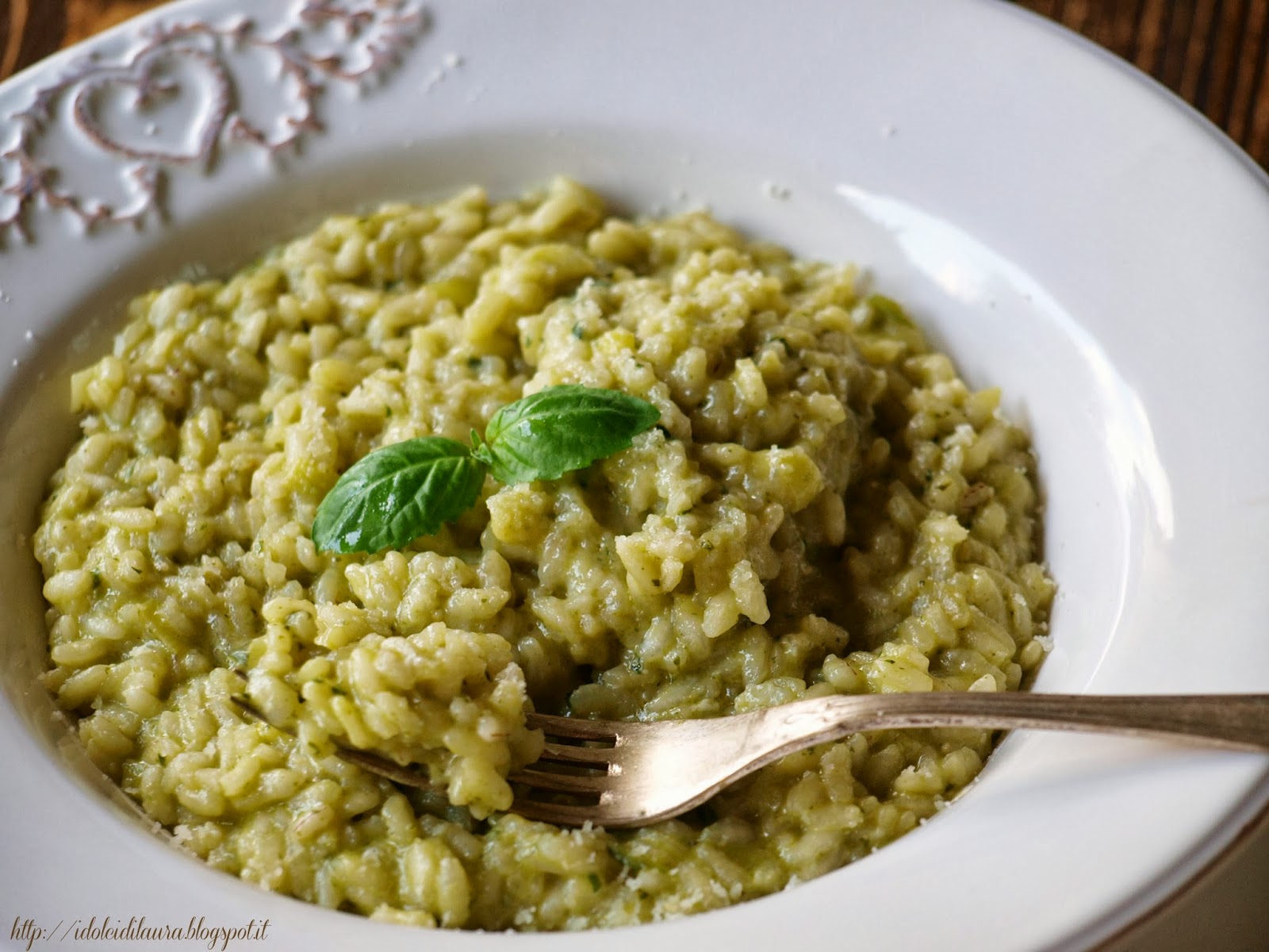 i dolci di laura: Risotto al pesto