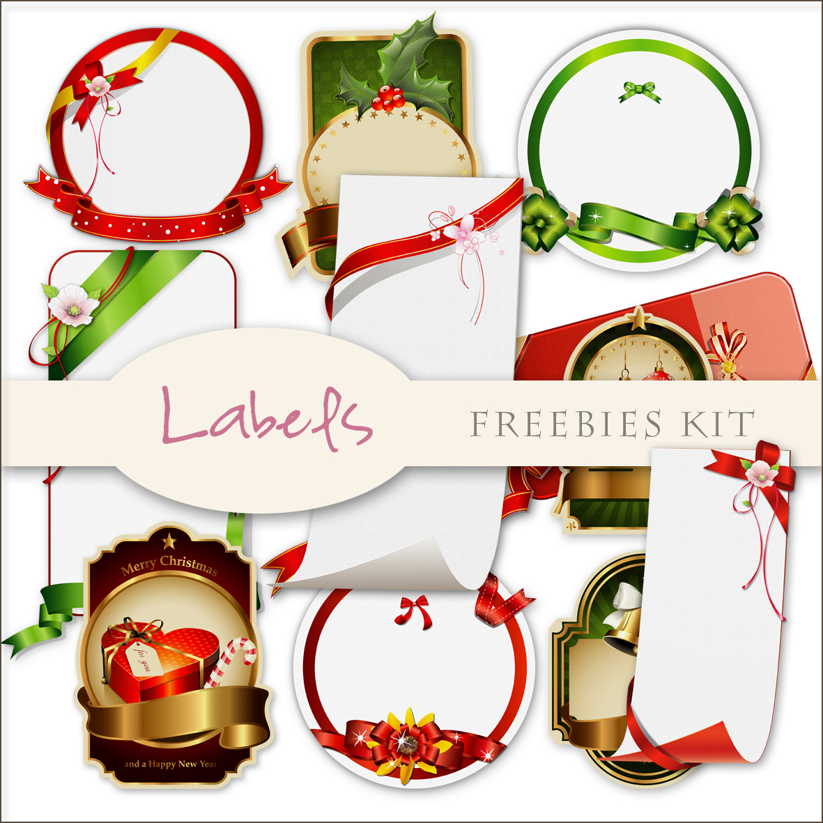 Scrap. DOT: Freebies XMas Labels