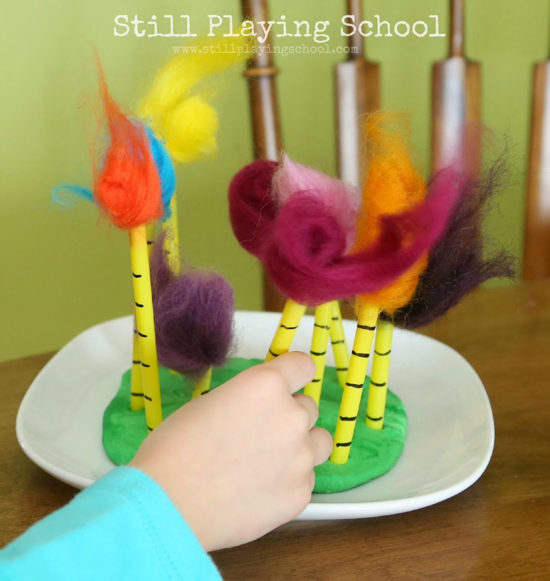 The Lorax Truffula Trees Cutting Practice Still Playing School
