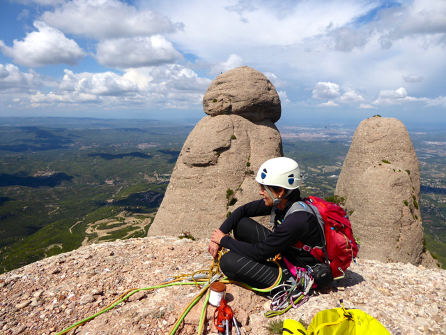Manel&Ita: Montserrat - La Monja - Via Josep Rigol Romeu - 18/08/2018
