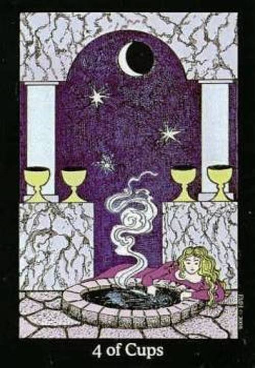 4 of Cups: Fave Image : r/ConsulttheTarot