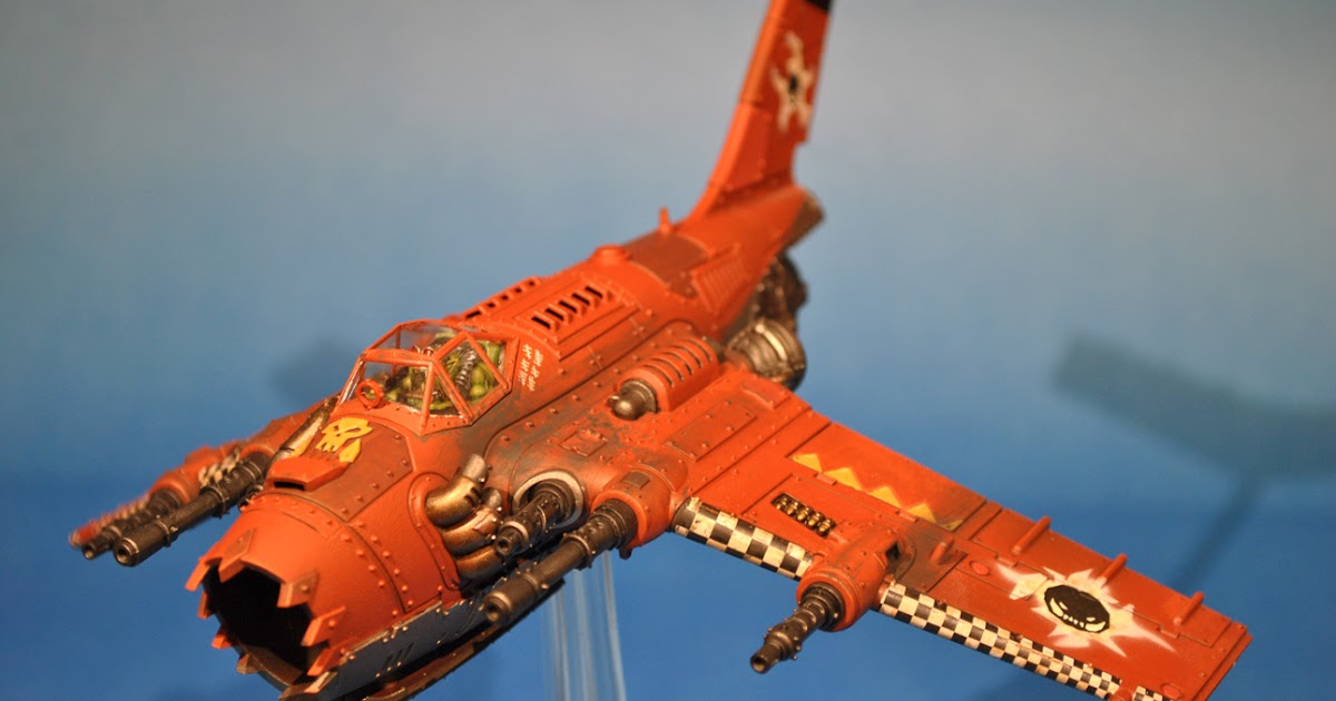 The Miniature Apocalypse: Ork Fighta Bommer Build (part 2)