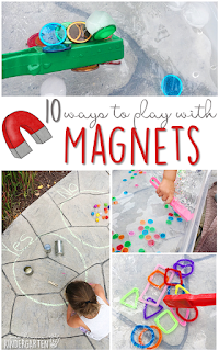 10 Ways to Play with Magnets {Sensory Summer} - Mrs. Plemons' Kindergarten