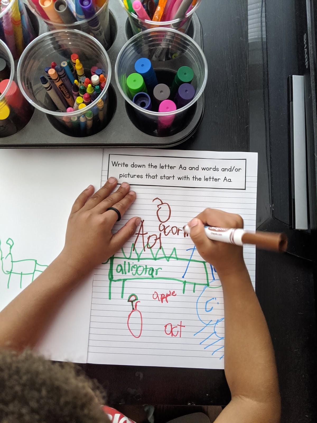 Read Like A Rock Star! : Preschool Notebook for Kids (Freebie)