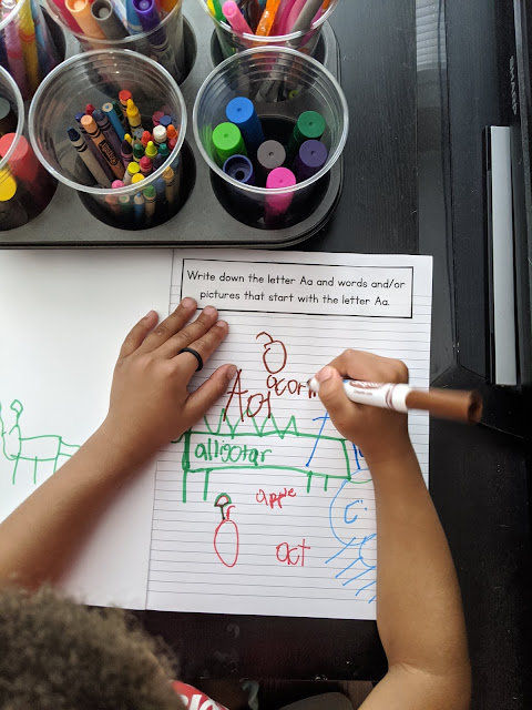 Read Like A Rock Star! : Preschool Notebook for Kids (Freebie)