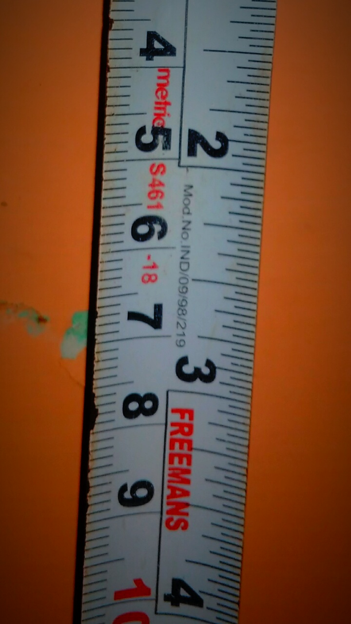 How to read a measuring tape in mm, cm, inches and soot