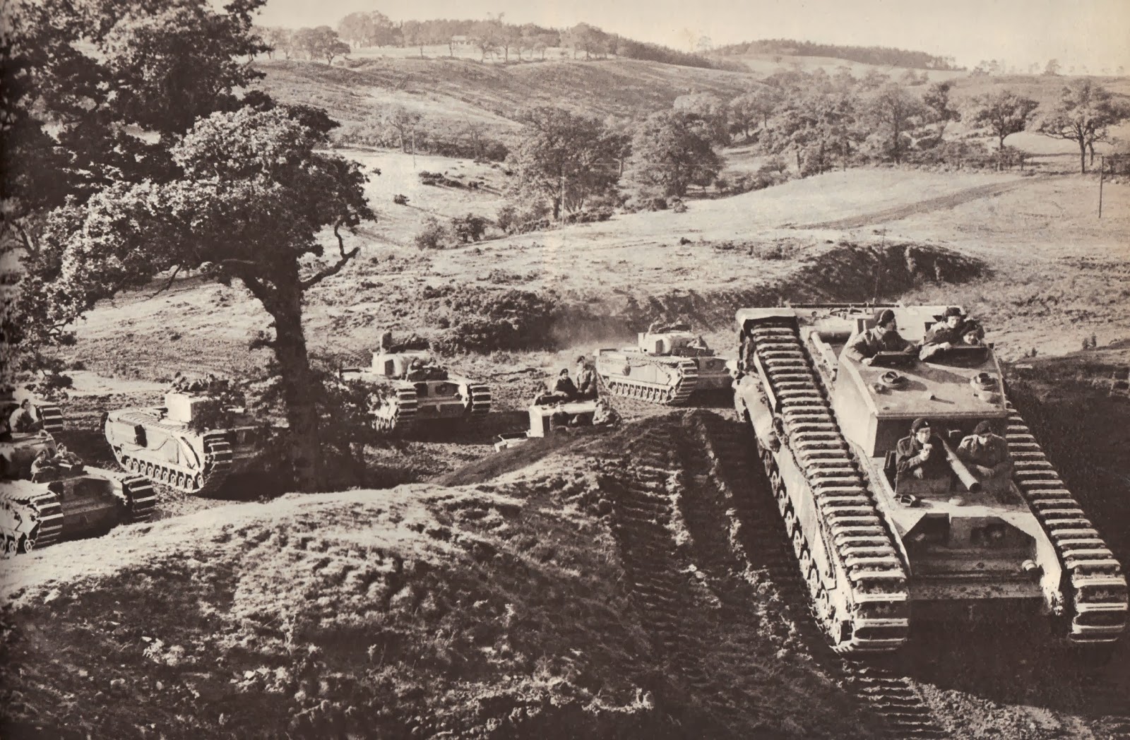 Progress is fine, but it's gone on for too long.: Churchill Tanks in ...