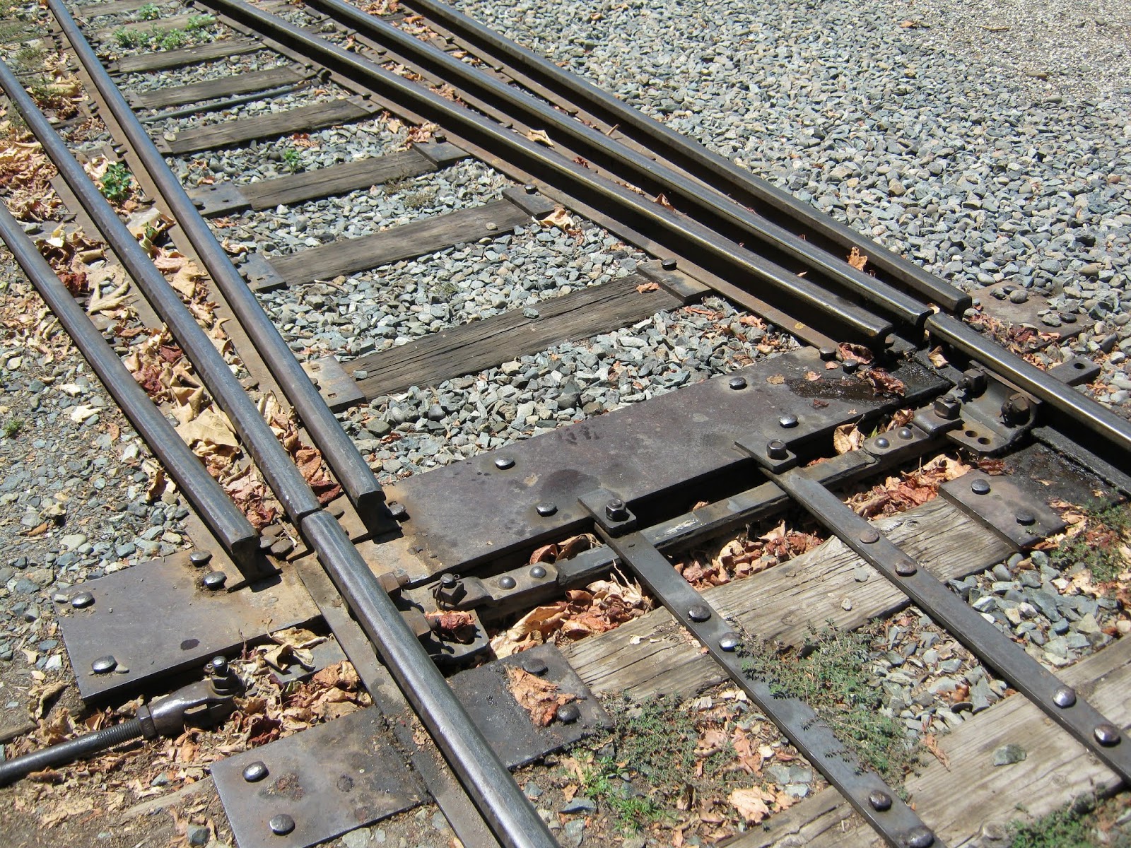 The Model Railroader's Notebook: Three Way Stub Switch or Turnout ...