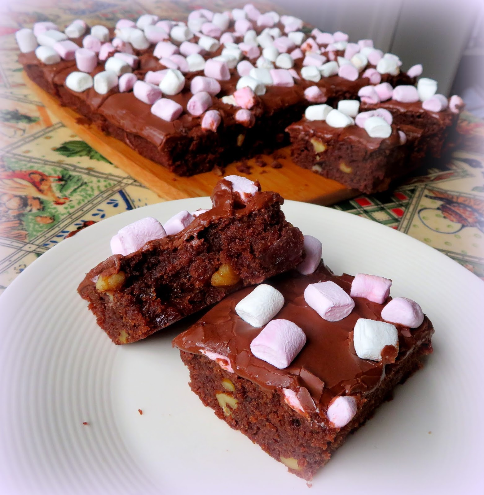 Rocky Road Brownies | The English Kitchen