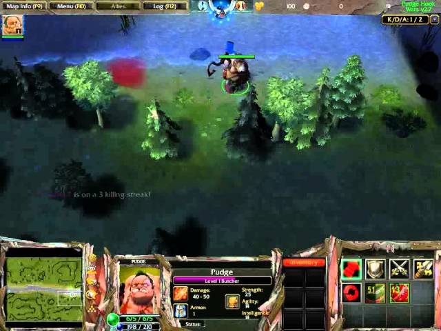 Pudge Hook Wars v2.7c AI - Maps Warcraft 3 AI