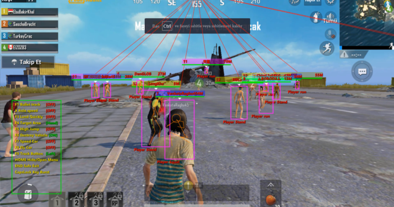 Pubg Mobile wall hack