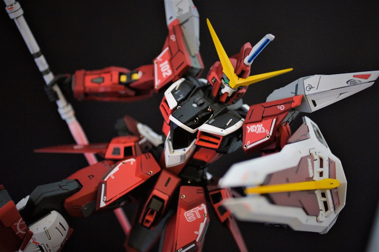 Custom Build: MG 1/100 Justice Gundam [Detailed]
