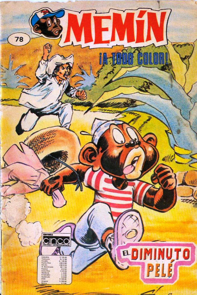 Mexico Comic Sonrisas: Memin ¡A todo color! - Ed. Cinco (76 al 80)