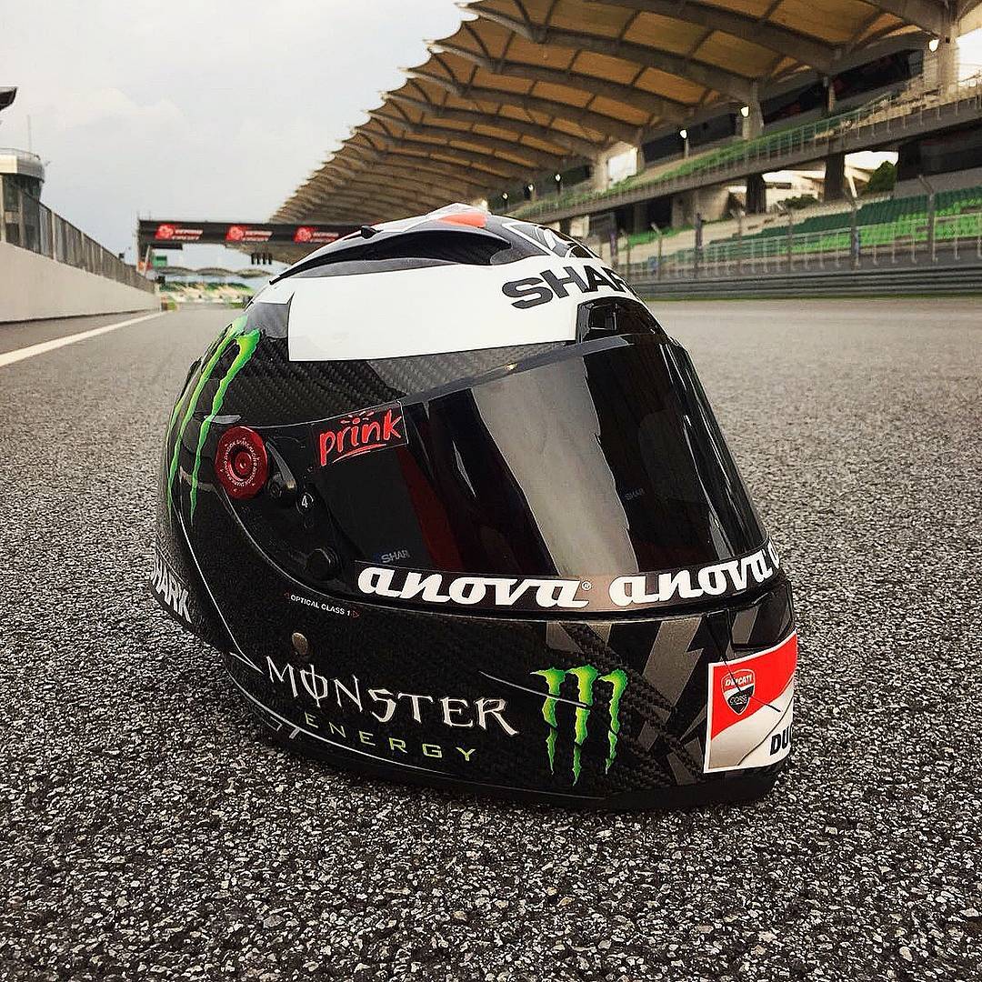 Racing Helmets Garage: Shark Race-R Pro GP J.Lorenzo Test Sepang 2018