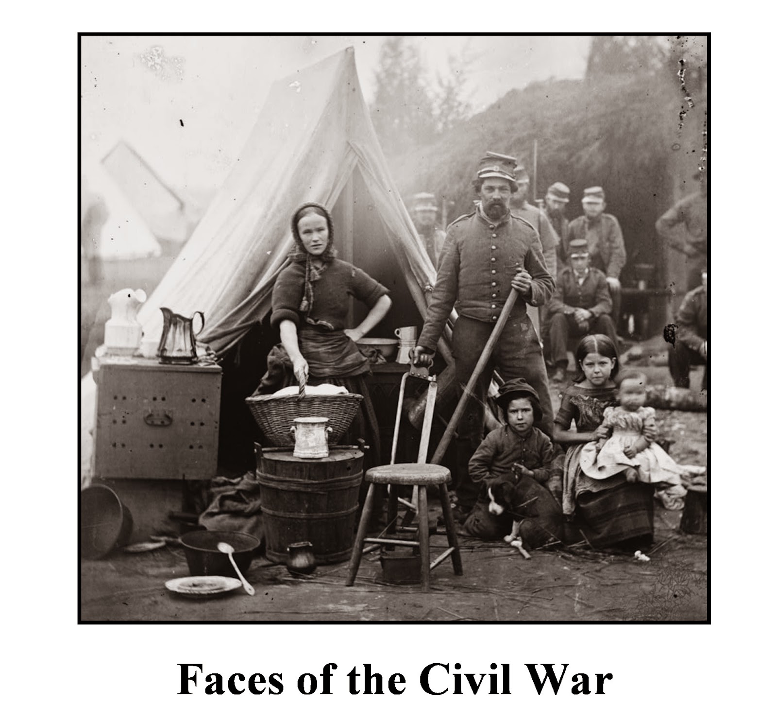 Story County Historical Alliance: Slater Display "Faces of the Civil War"
