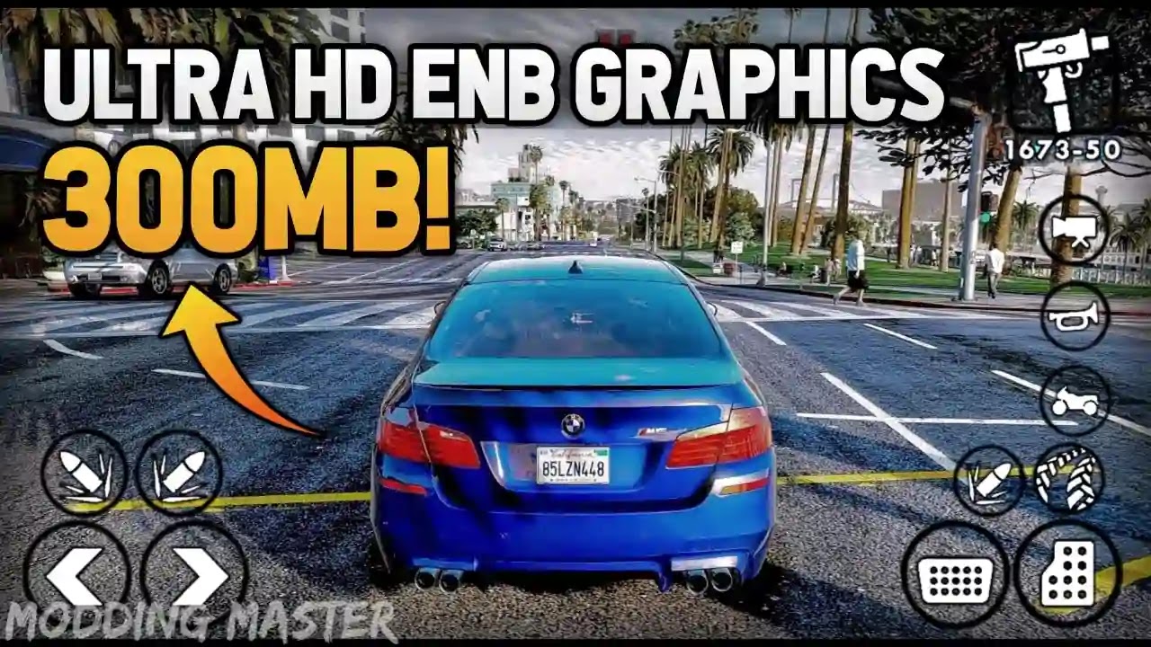 [300MB] GTA San Andreas Ultra HD ENB Graphics Mod For Android