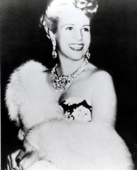 Eva Peron Last Public Appearance
